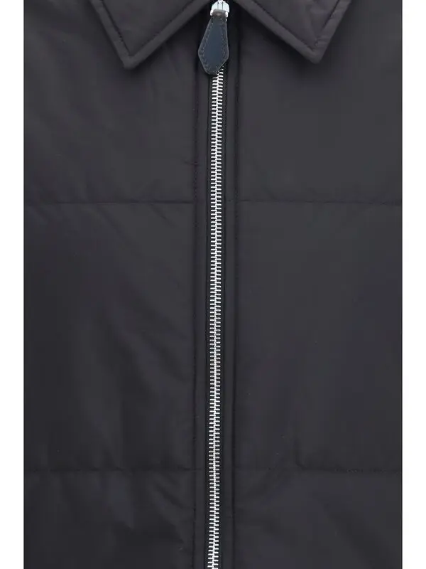 Prada Knit Jacket With Padded Front