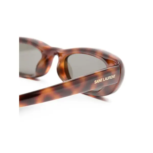 Saint Laurent Tortoiseshell Sunglasses - Brown