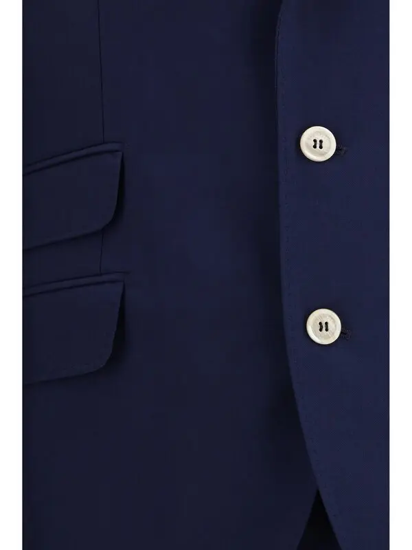 Brunello Cucinelli Single-breasted Suit With Peak Lapels