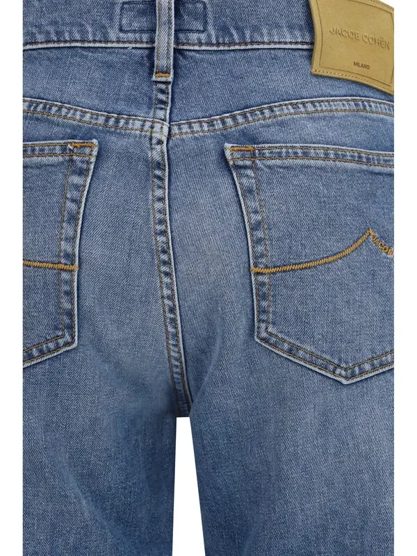 Jacob Cohen Claire Mid-rise Straight Jeans