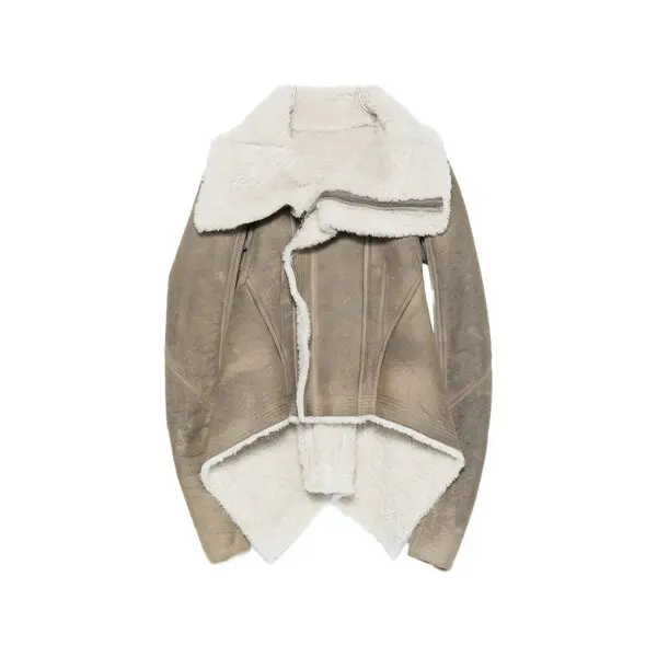 Rick Owens Shearling Jacket - Gray