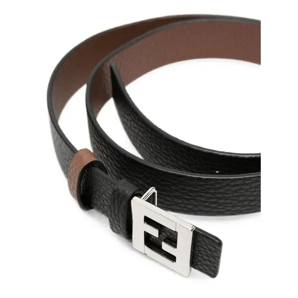 Fendi Ff Logo Buckle Belt