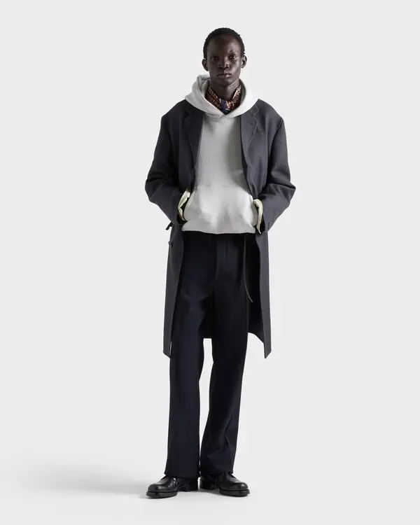 Prada Cotton Fleece Hoodie