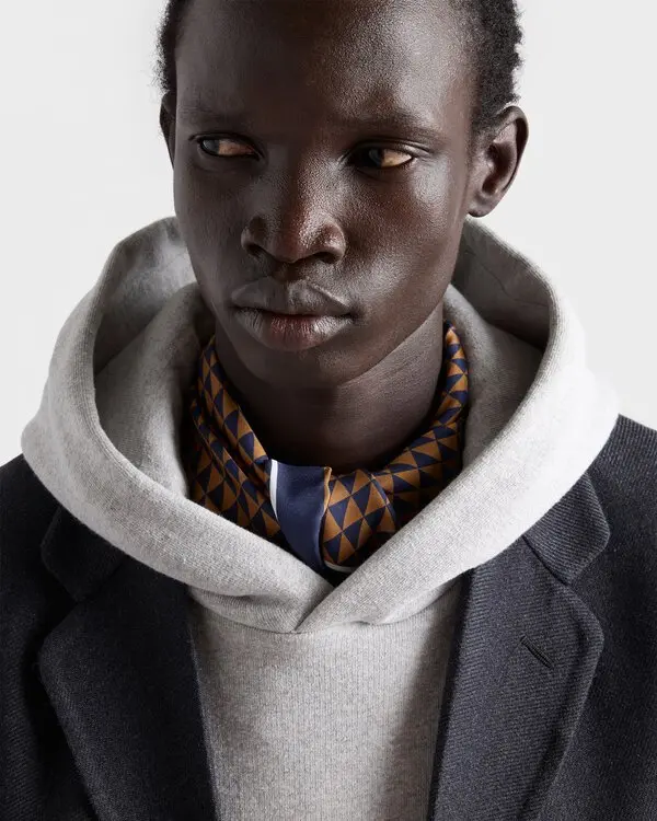 Prada Cotton Fleece Hoodie
