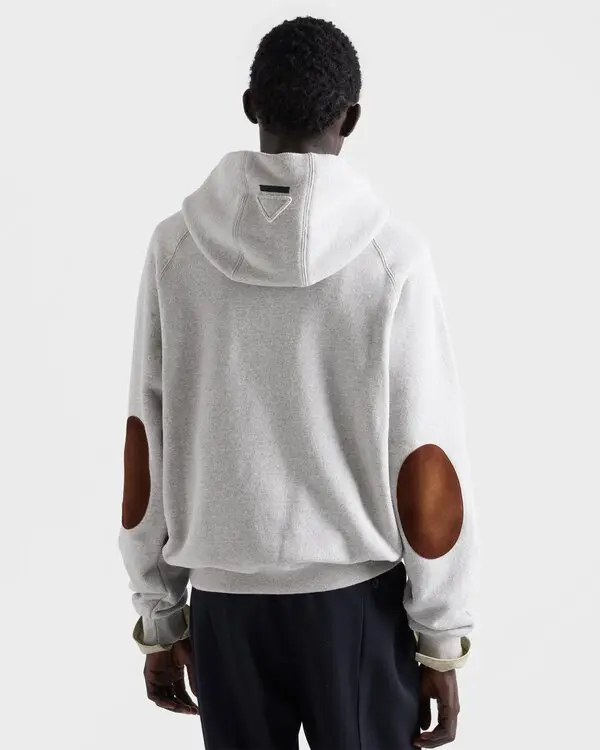 Prada Cotton Fleece Hoodie
