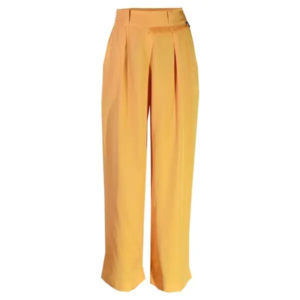 OUT OF SYNC Wide Leg Tencel Trousers