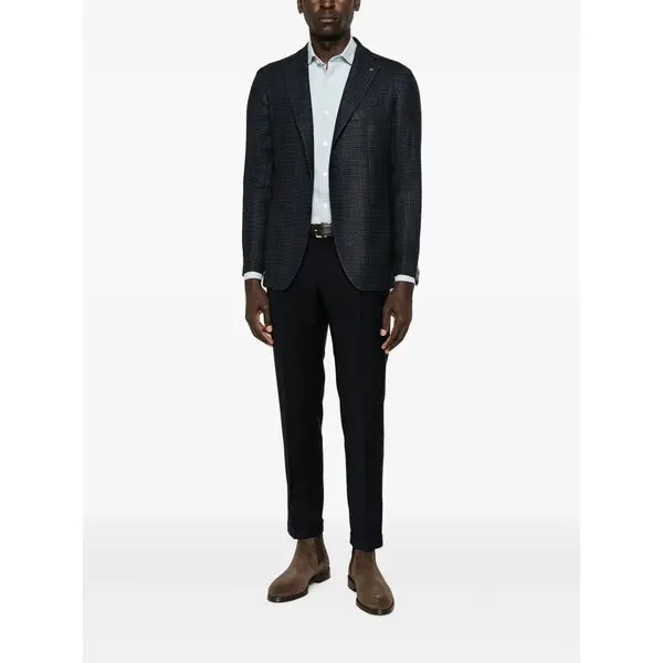 Tagliatore Houndstooth Blazer - Multicolor