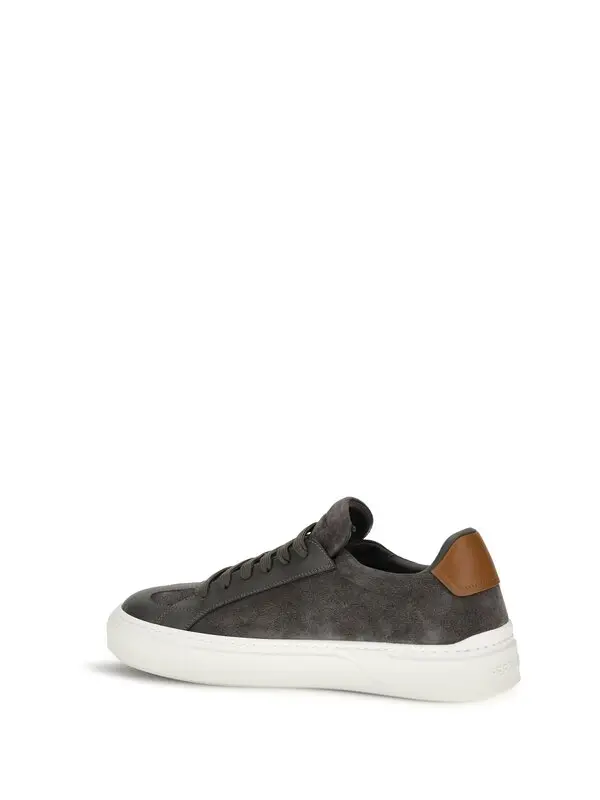 FERRAGAMO Gancini Sneakers - Gray