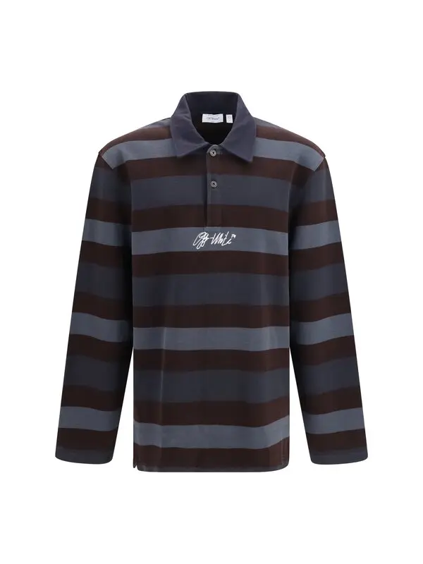 Off-White Stroke Polo Shirt