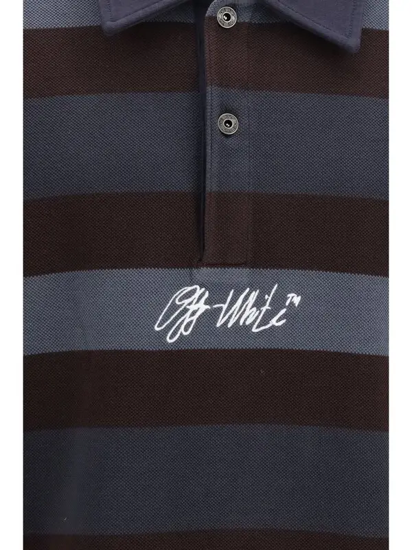 Off-White Stroke Polo Shirt