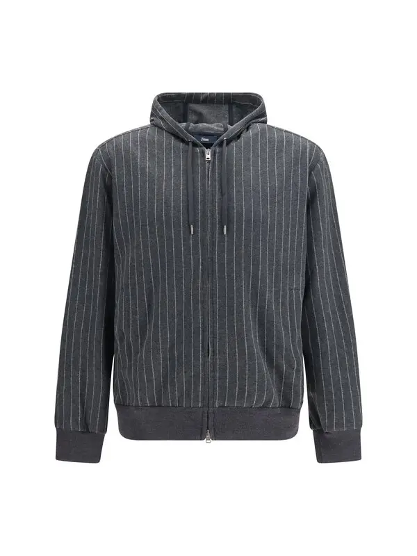 Herno Hooded Sweatshirt With Zip