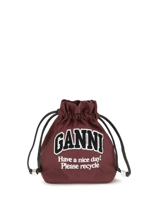 GANNI Nylon Pouch - Multicolor