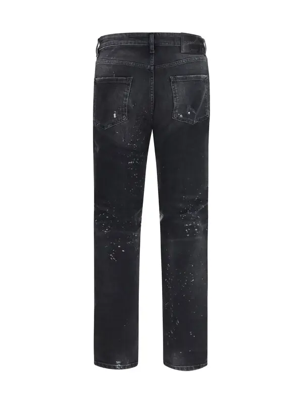 Dsquared2 Teddy Dark Wash Stretch Denim Jeans