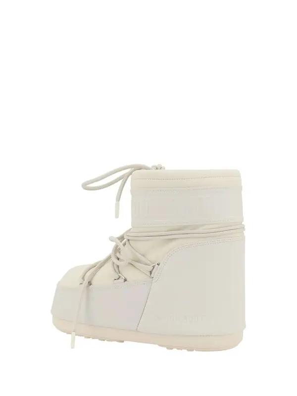 Moon Boot Icon Low Rubber Lace-up Platform Boots