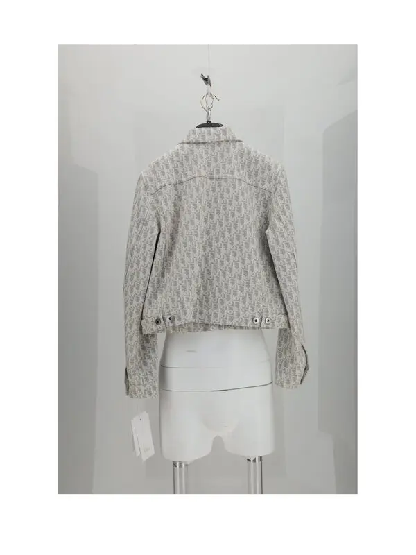 Dior Monogram Denim Jacket - Gray