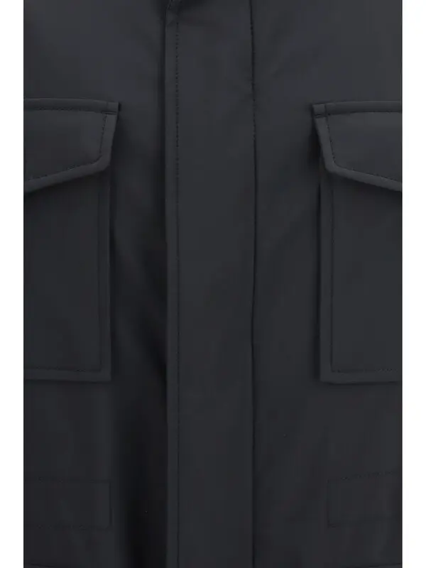 Brioni Performa Wool Blend Sahariana Jacket