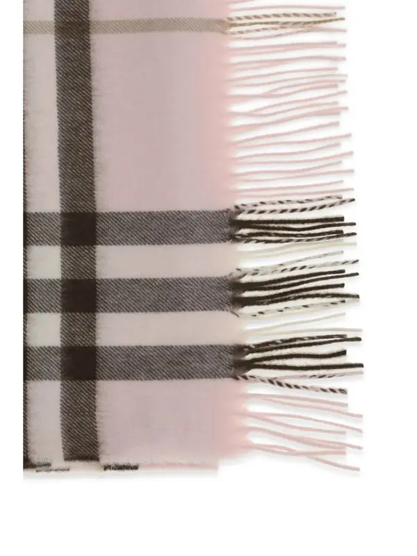 Burberry Check Cashmere Scarf