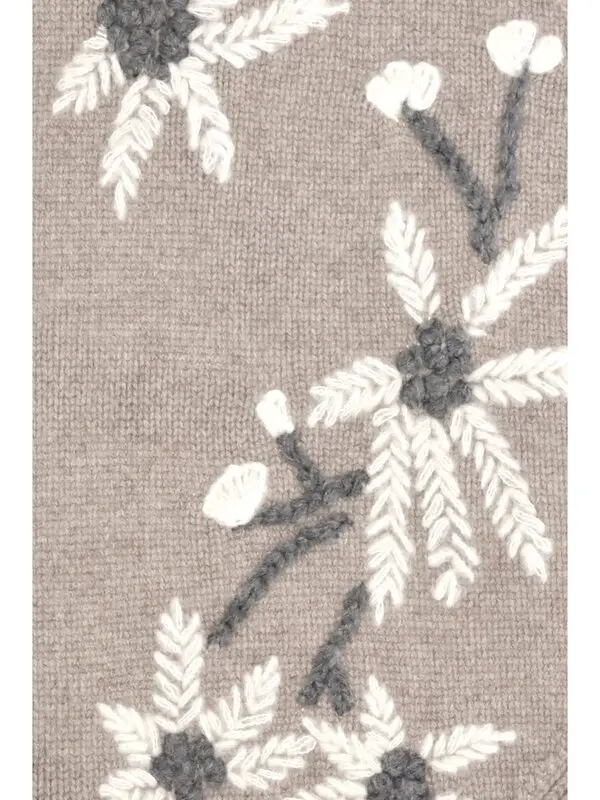 P.a.r.o.s.h Wallaby Floral Knit Scarf