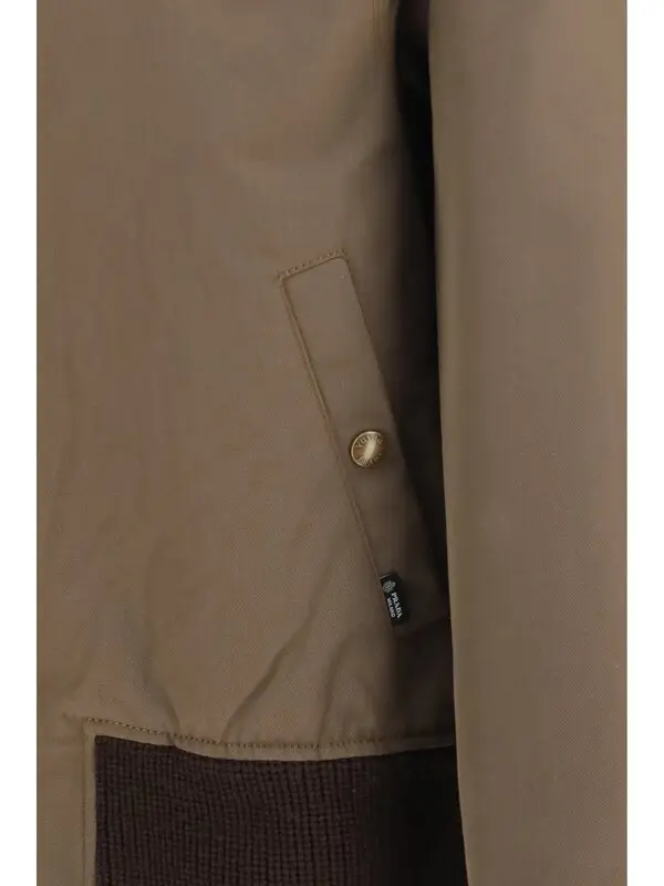 Prada Jacket With Corduroy Collar