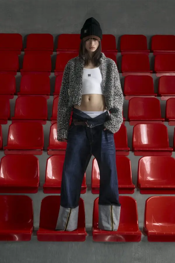 Dsquared2 Reversible Two-tone Mouliné Zipped Knit Cardigan
