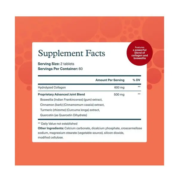 YOUTHEORY Joint Collagen Advanced Formula + Boswellia