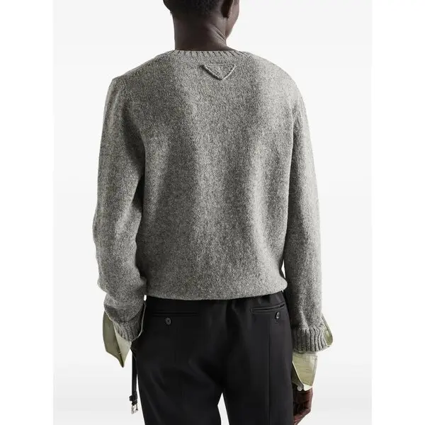 Prada Grey Sweaters & Knitwear Jumpers