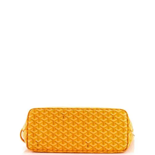 Goyard Chien Gris Pet Carrier Tote Coated Canvas