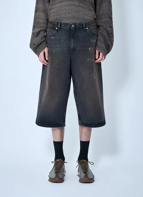 Our Legacy Capri Cut Shorts - Black