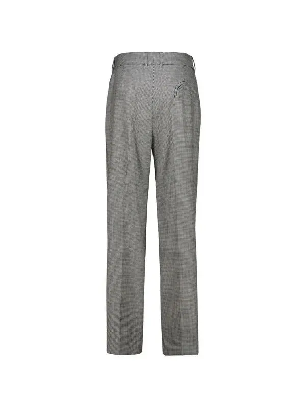 BLAZÉ MILANO Houndstooth Wool Trousers
