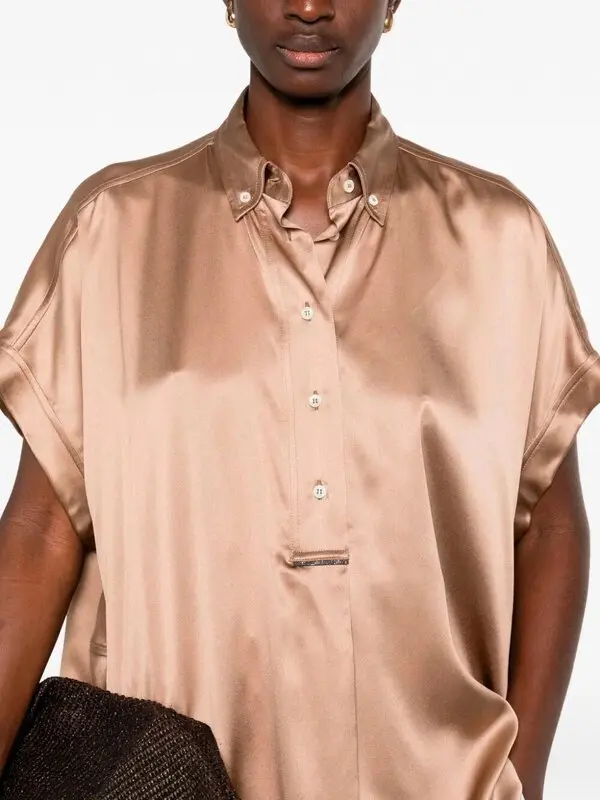 Brunello Cucinelli Silk Shirt