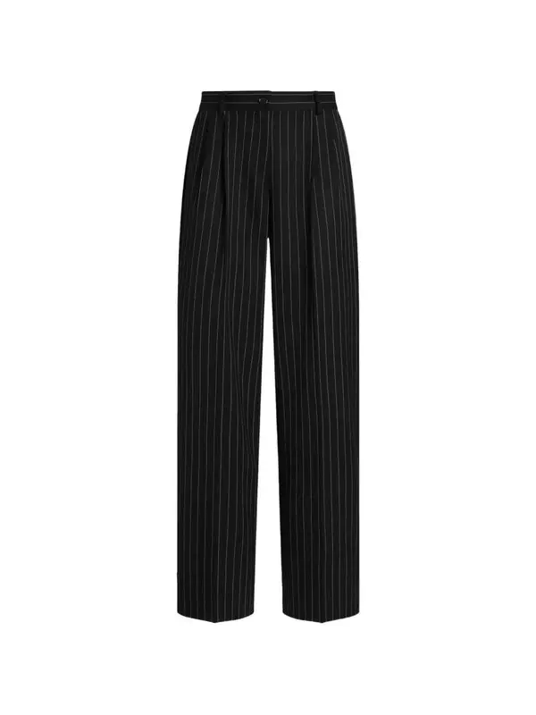 Dolce & Gabbana Pinstripe Wool Trousers