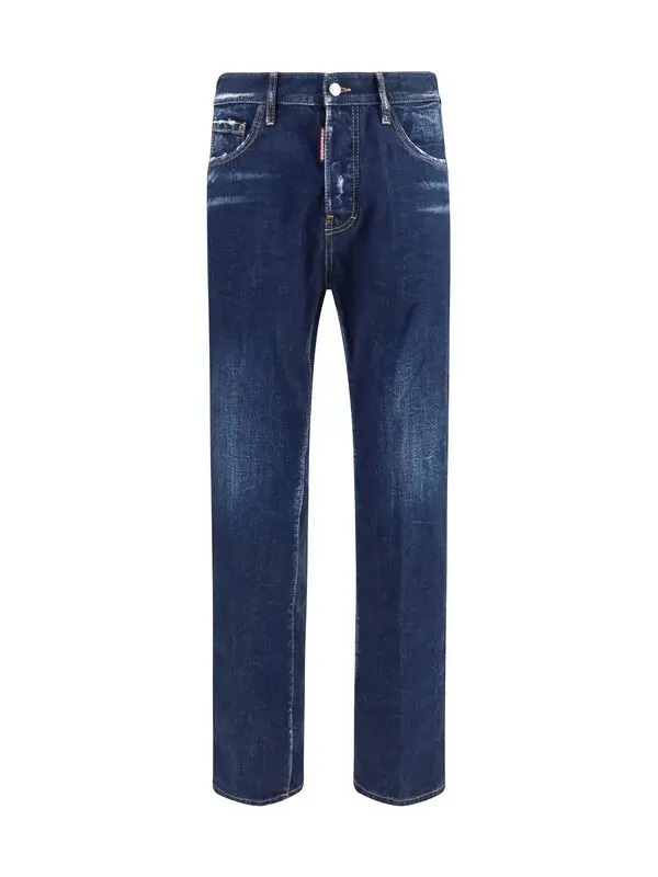 Dsquared2 Straight Leg Denim Jeans