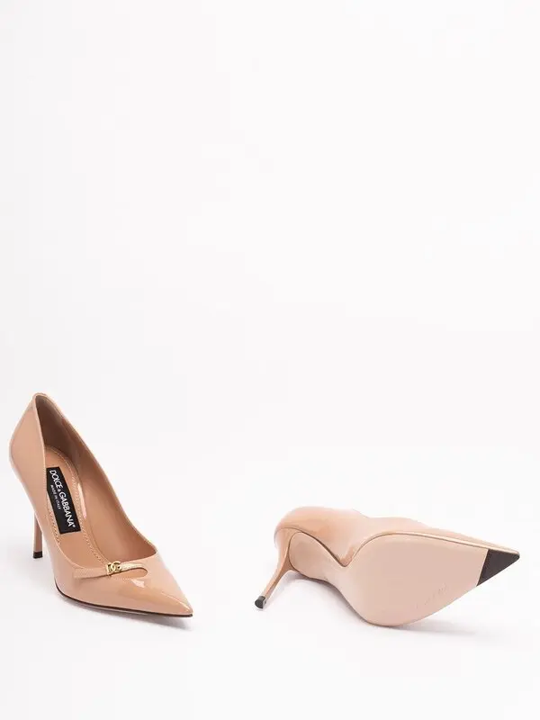 Dolce & Gabbana Patent Leather Mary Jane Pumps