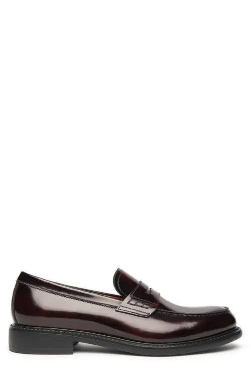 NEROGIARDINI Leather Penny Loafers