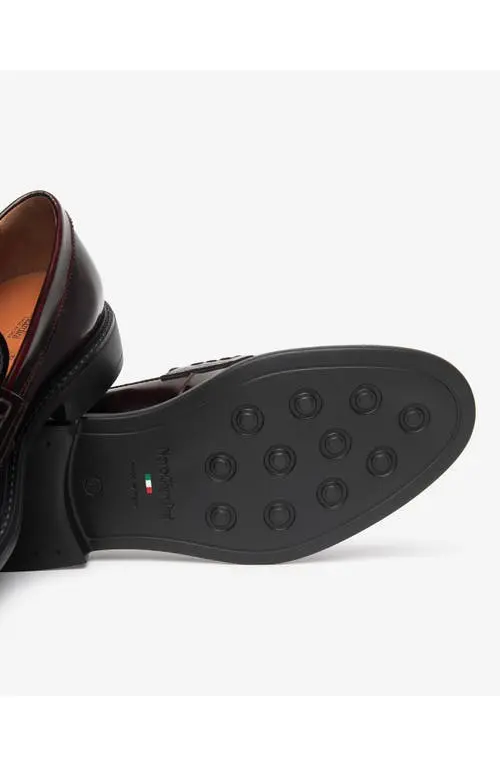 NEROGIARDINI Leather Penny Loafers