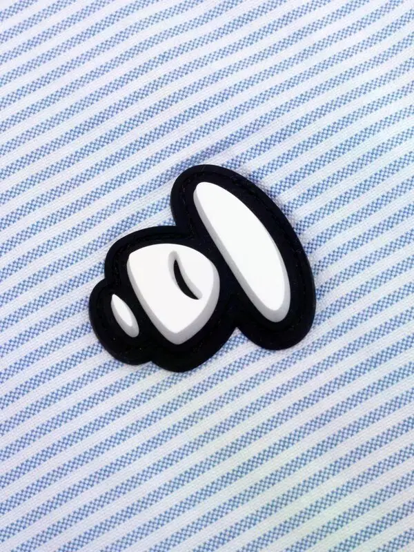 AAPE BY *A BATHING APE Striped Button-down Shirt
