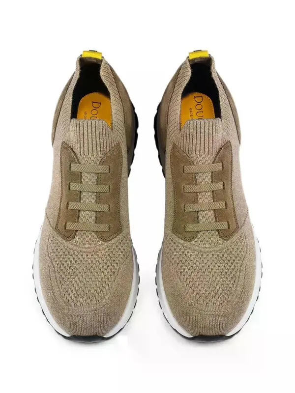 DOUCAL'S Panelled Knitted Sneakers