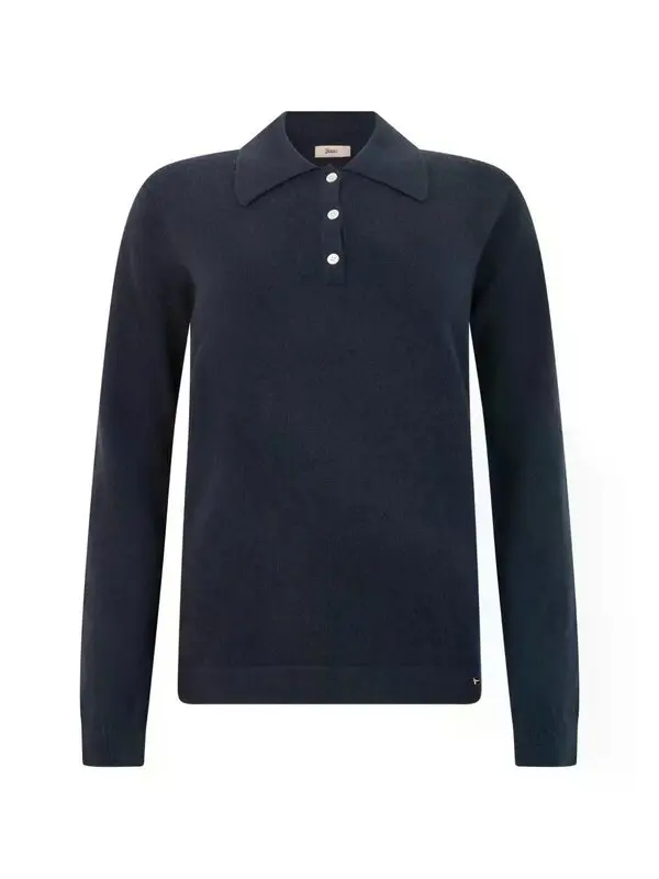 Herno Long-sleeve Polo Sweater
