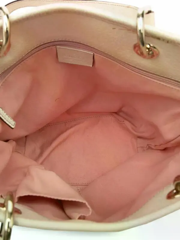 Gucci Gg Canvas Eclipse Tote Bag - Pink