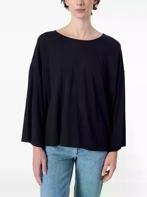 American Vintage Laloom Long-sleeve T-shirt - Black