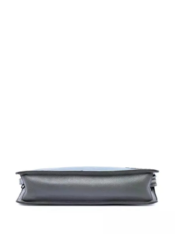 Prada Saffiano Leather Cruise Ship Voyage Clutch Bag