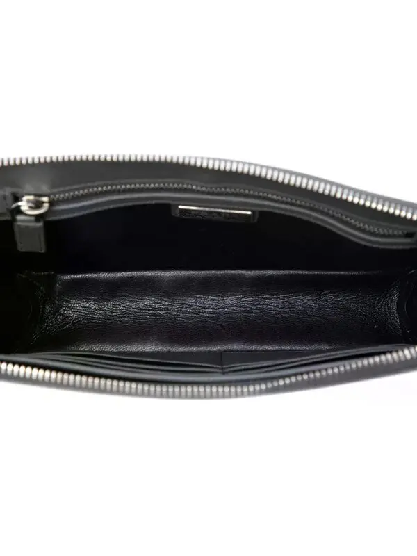 Prada Saffiano Leather Cruise Ship Voyage Clutch Bag