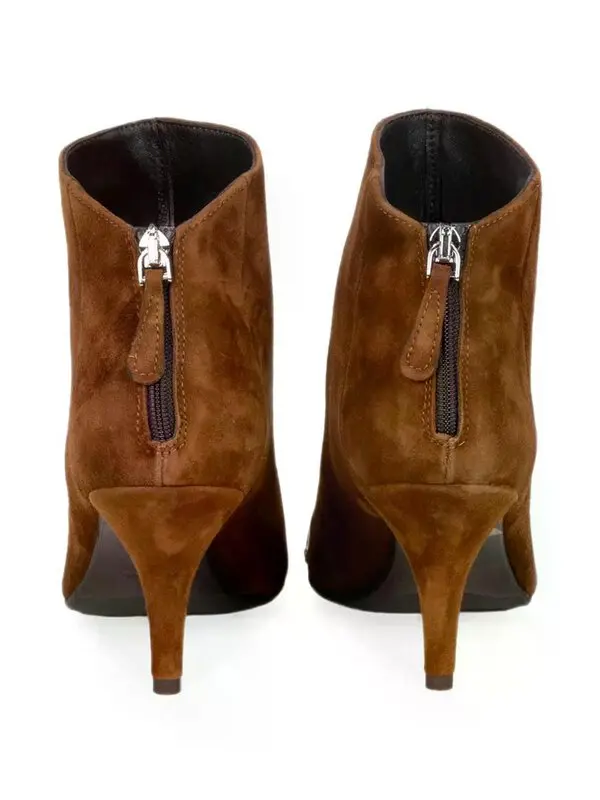 CHANTAL Pointed-toe Rear-zip Ankle Boots
