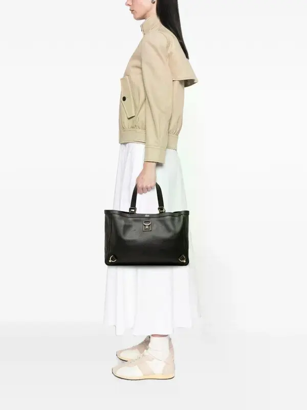 Gucci 2000-2015 Leather Abbey D Ring Tote Bag
