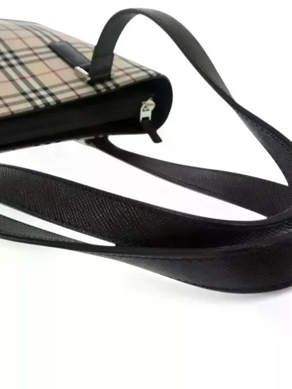 Burberry 2000-2017 House Check Nylon Tote Bag