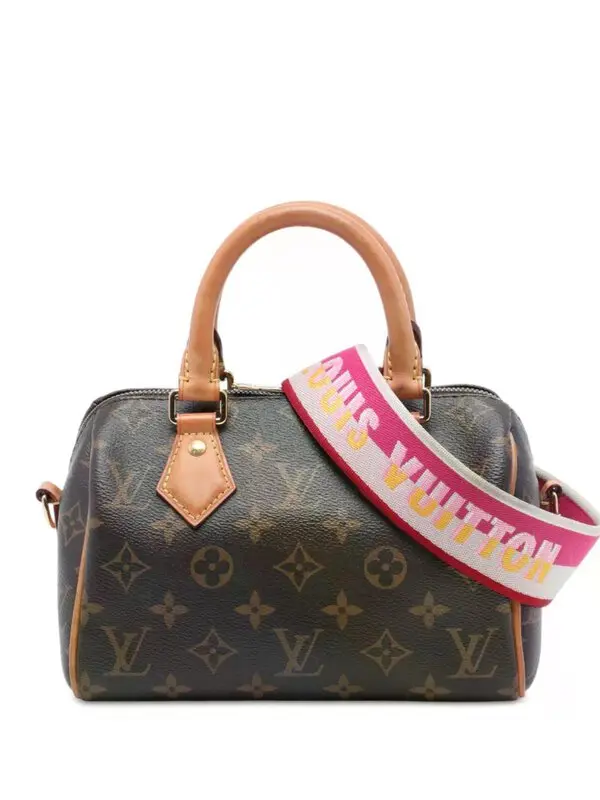 LOUIS VUITTON Monogram Speedy Bandouliere 20 Satchel