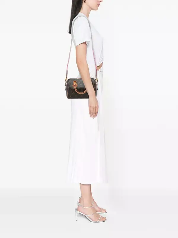 LOUIS VUITTON Monogram Speedy Bandouliere 20 Satchel