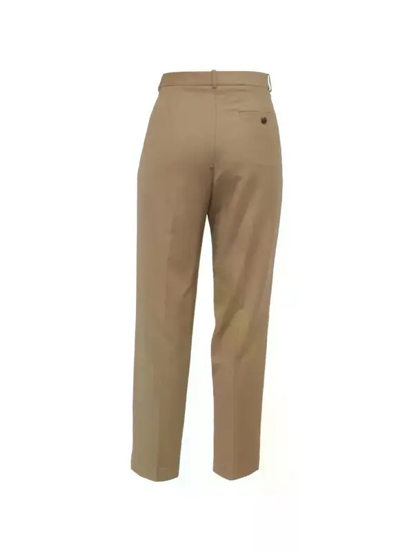 Theory High-rise Tapered Wool Trousers