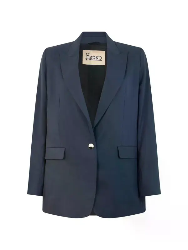 Herno Shawl-collar Single-breasted Blazer