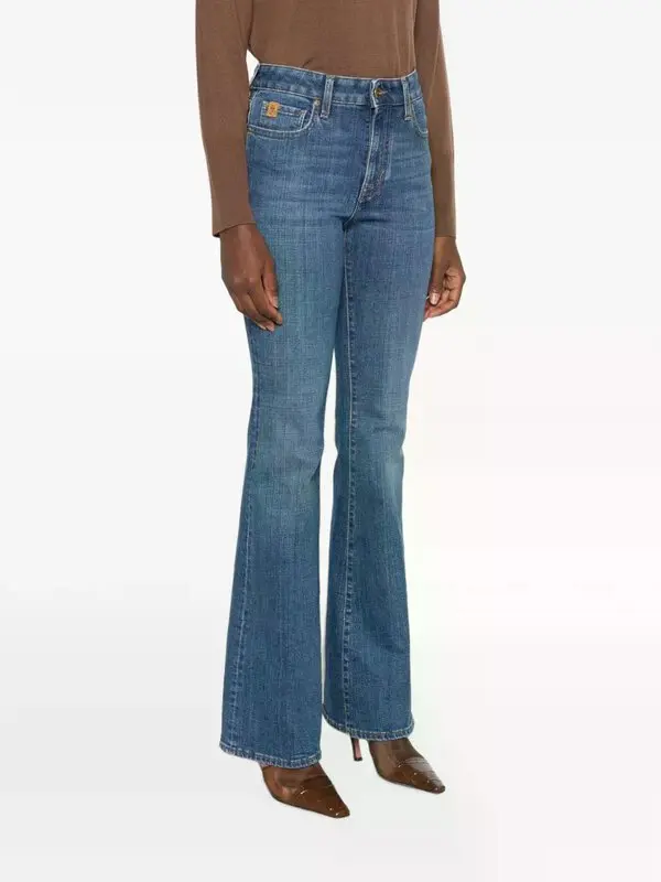 Jacob Cohen Faded Flared Jeans